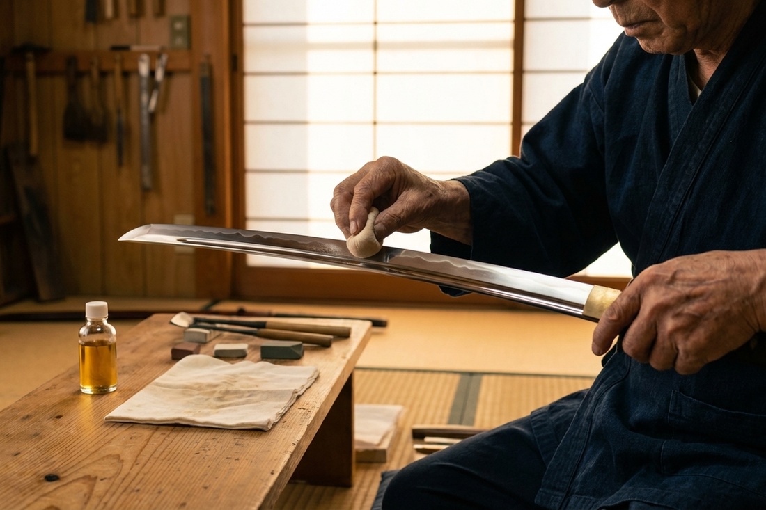 Japanese Sword Maintenance Care Guide – Katana America