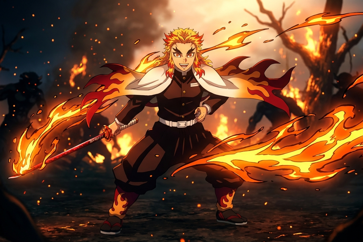 Rengoku Flame Katana: Complete Guide – Katana America