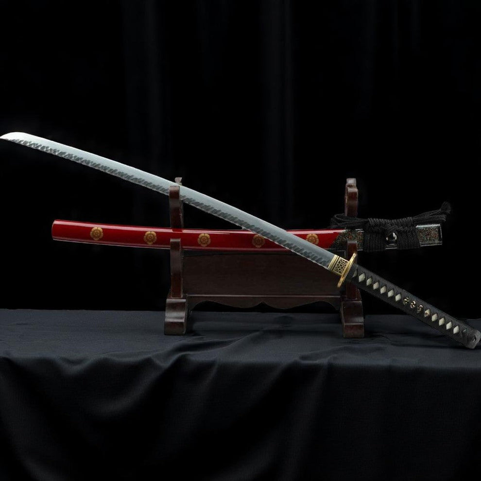 Flower of Fire - Hand-Forged Damascus Pattern – Katana America